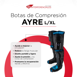 Compex Ayre - Botas de compresión L/XL